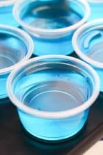 Blue Raspberry Jello Shots - Kim Schob