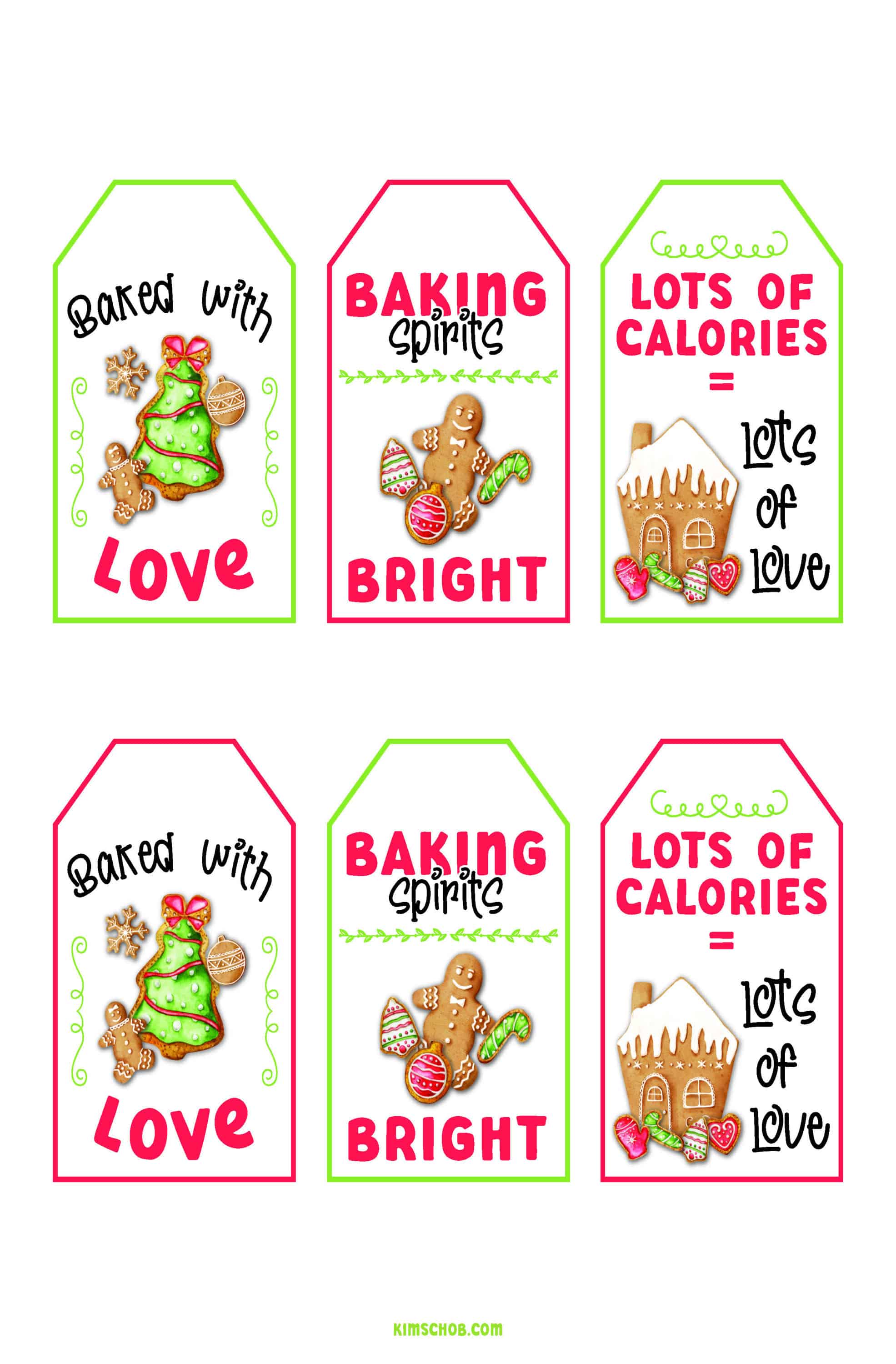 Christmas Cookie Exchange Printable Party Pack - Kim Schob