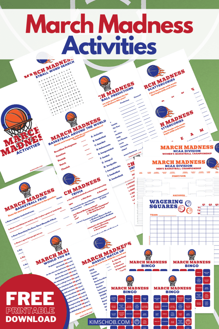 March Madness Party Ideas! - Kim Schob