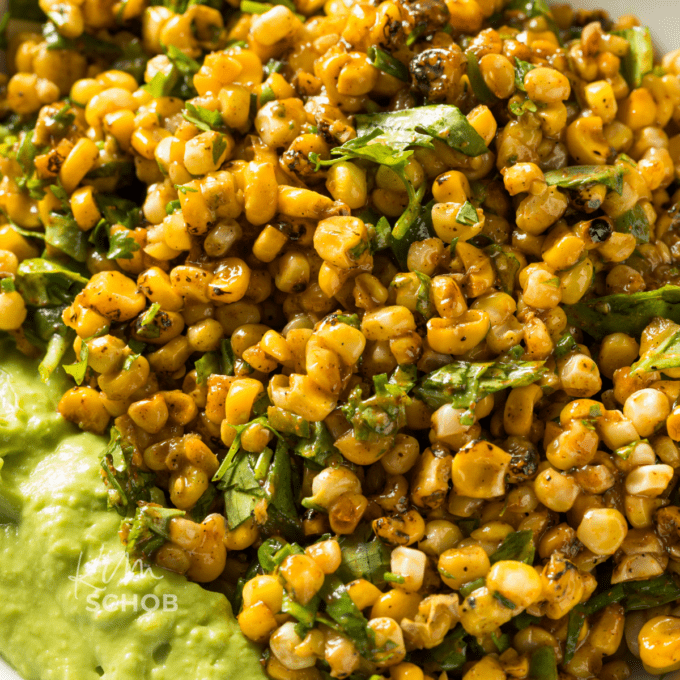 Sweet and Spicy Corn Salsa - Kim Schob