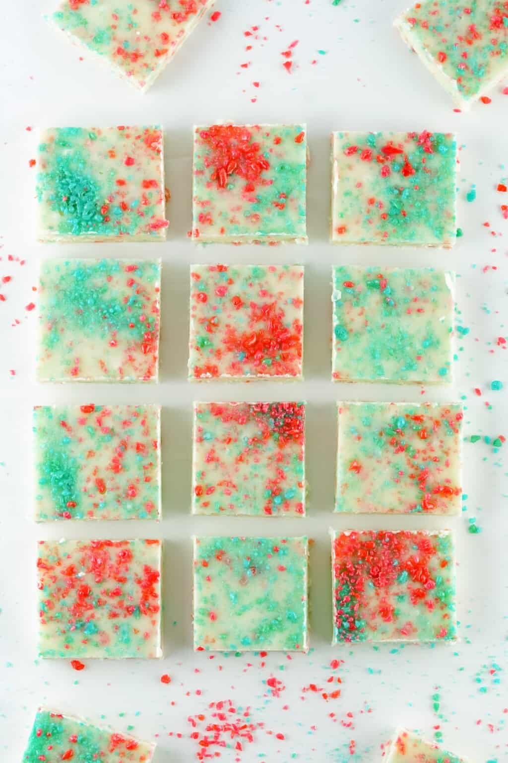 Easy Patriotic Fudge (Pop Rock Fudge) - Kim Schob