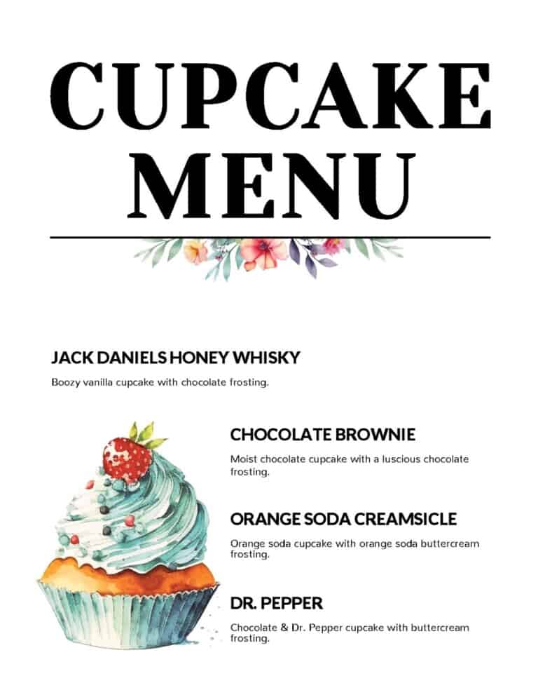 Free Cupcake Topper Printables (Gift Tags, Wrappers, Etc) - Kim Schob