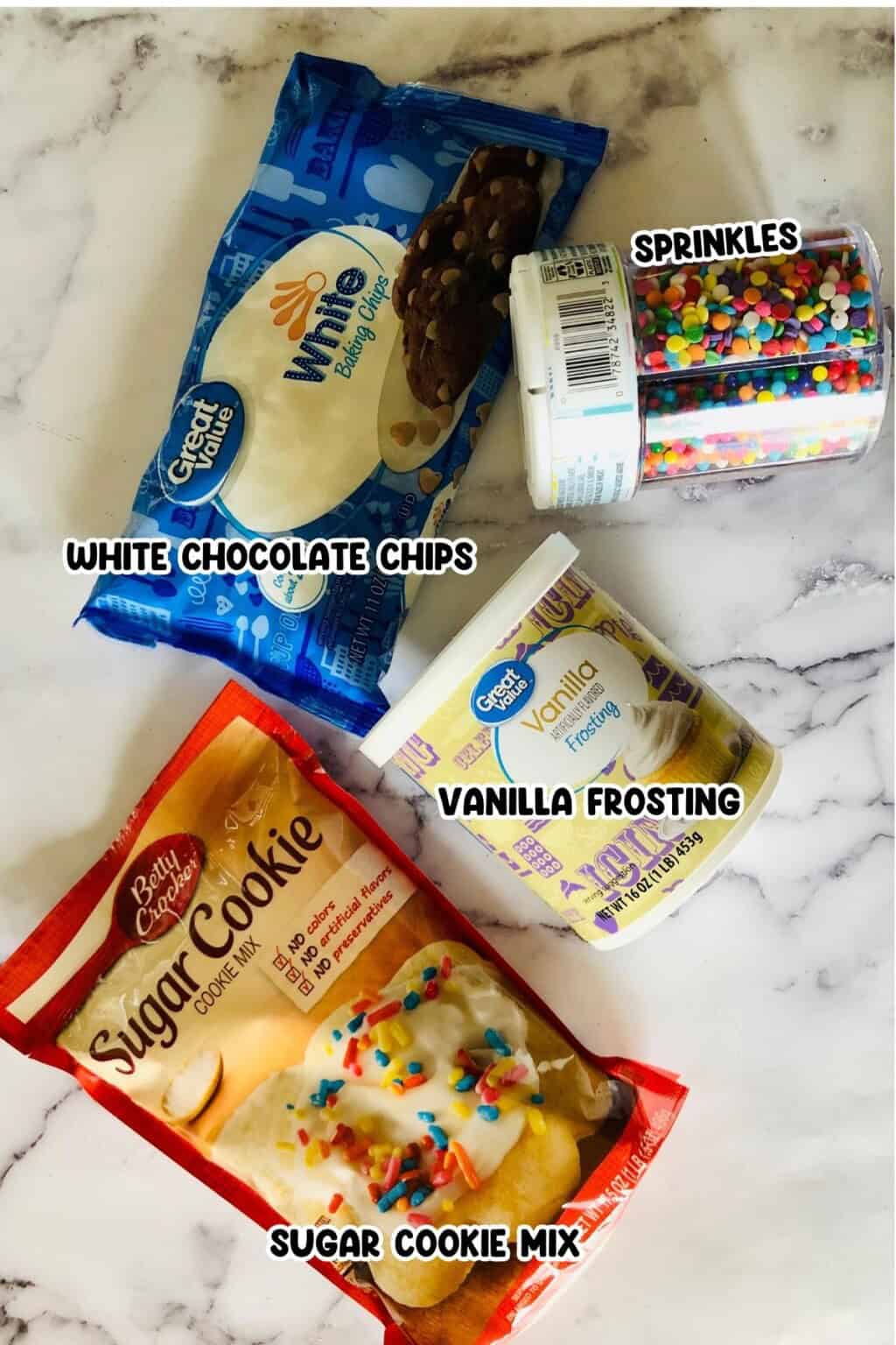 Easy Sugar Cookie Fudge With White Chocolate Chips - Kim Schob