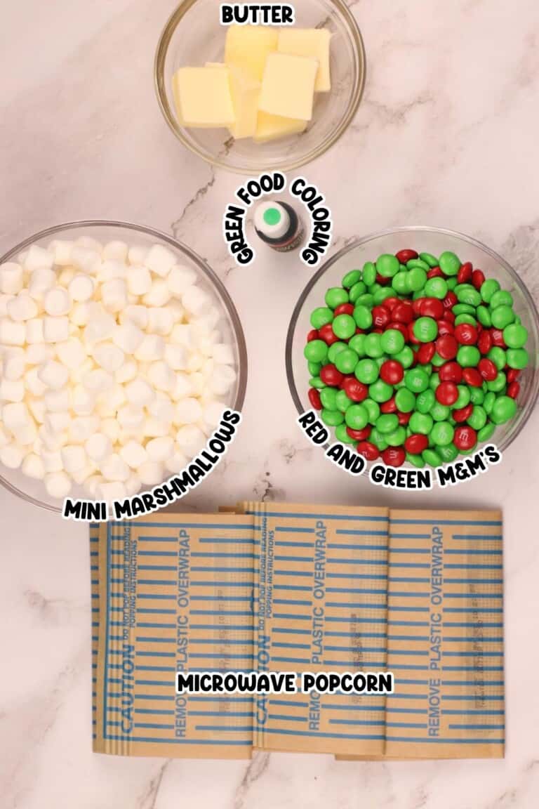 Grinch Popcorn Recipe (Christmas Snack Mix) - Kim Schob