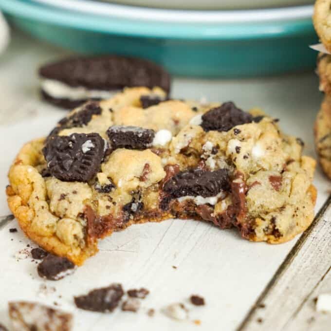Easy Oreos Chocolate Chip Chewy Cookies Recipe - Kim Schob
