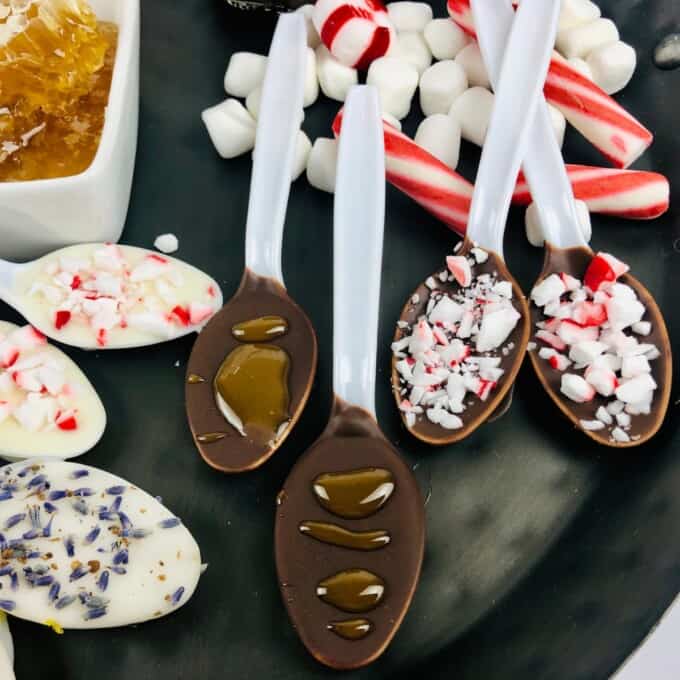 DIY Hot Chocolate Spoons - Kim Schob