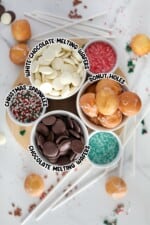 Easy Donut Cake Pops With Mini Donut Holes - Kim Schob