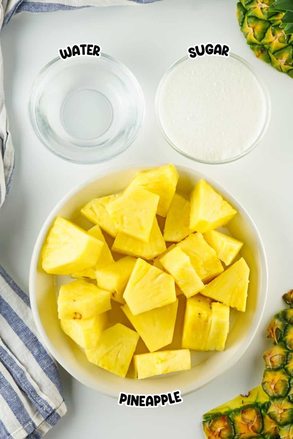 Pineapple Aqua Fresca Recipe (Mexican Style Drink) - Kim Schob