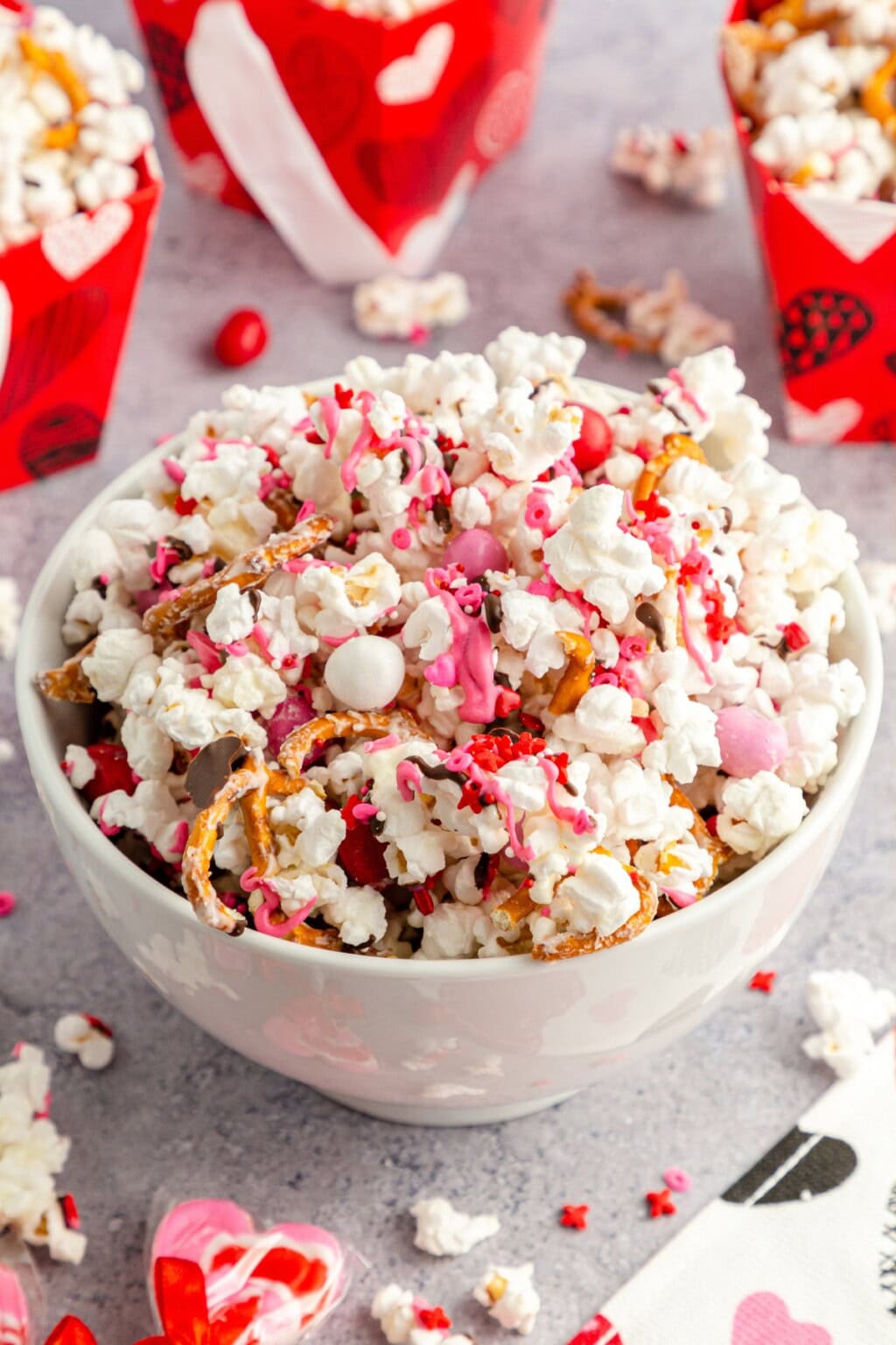 Valentine's Day Popcorn Mix - Kim Schob