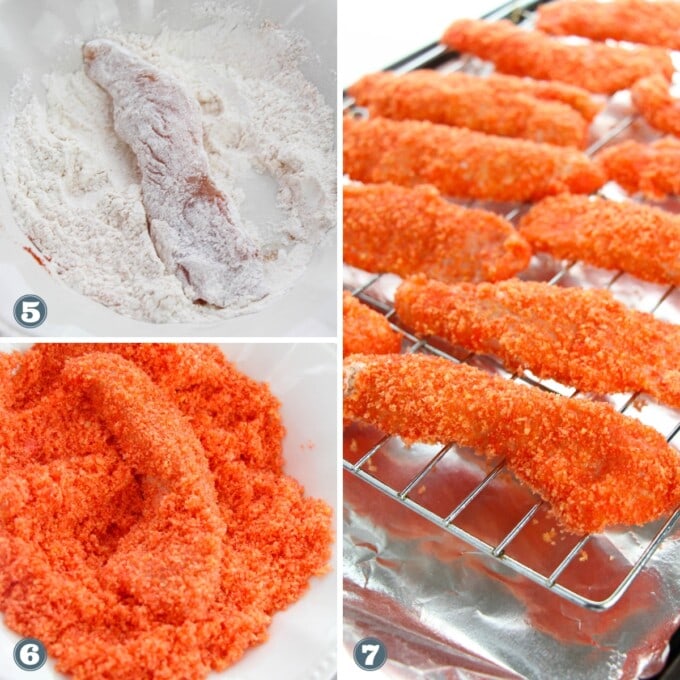 Hot Cheeto Chicken Tenders (Ready in 30 Minutes!) - Kim Schob