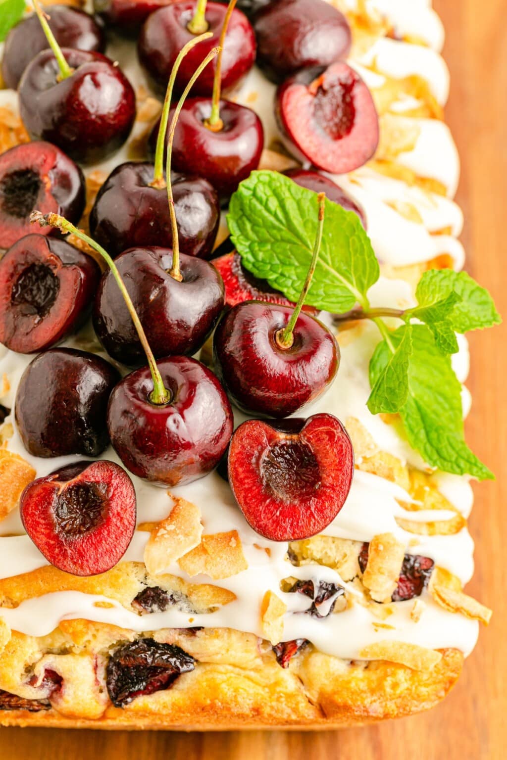 Cherry Loaf with Coconut - Kim Schob