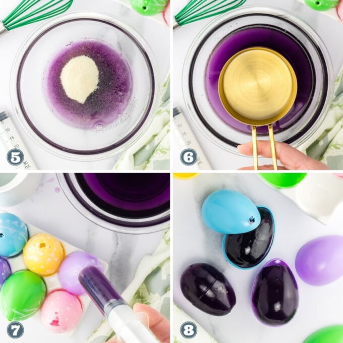 Boozy Easter Egg Jello Shots - Kim Schob