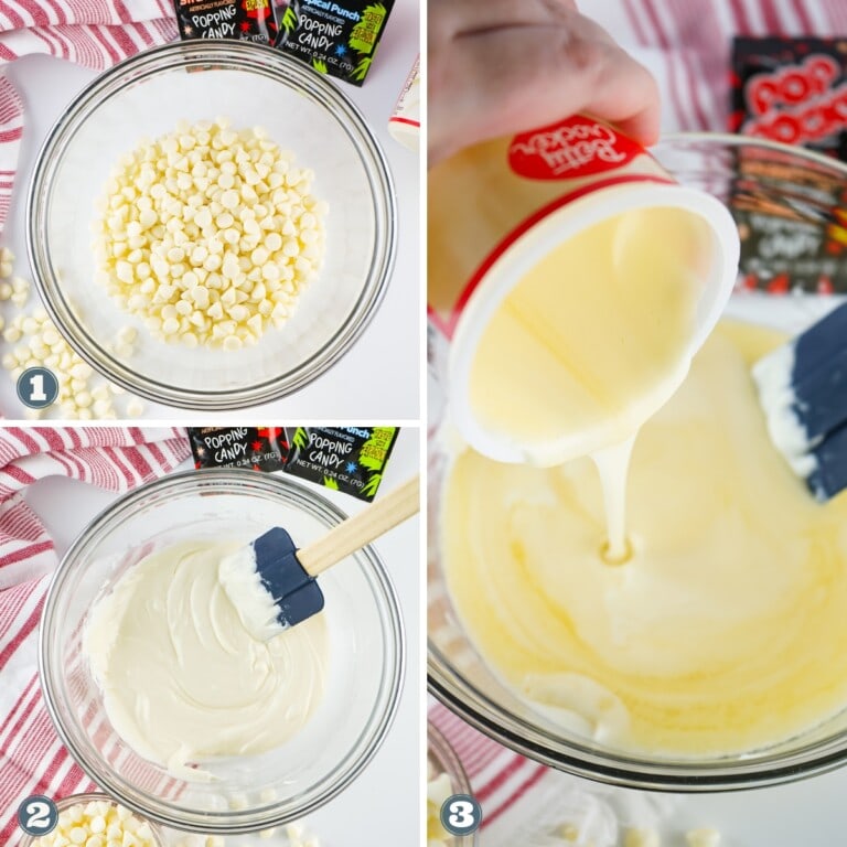 Easy Patriotic Fudge (Pop Rock Fudge) - Kim Schob