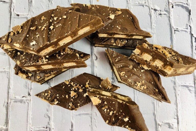 Easy Kit Kat Fudge Recipe (No Bake!) - Kim Schob