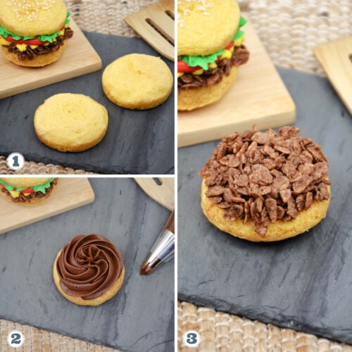 Dessert Burger Whoopie Pies - Kim Schob