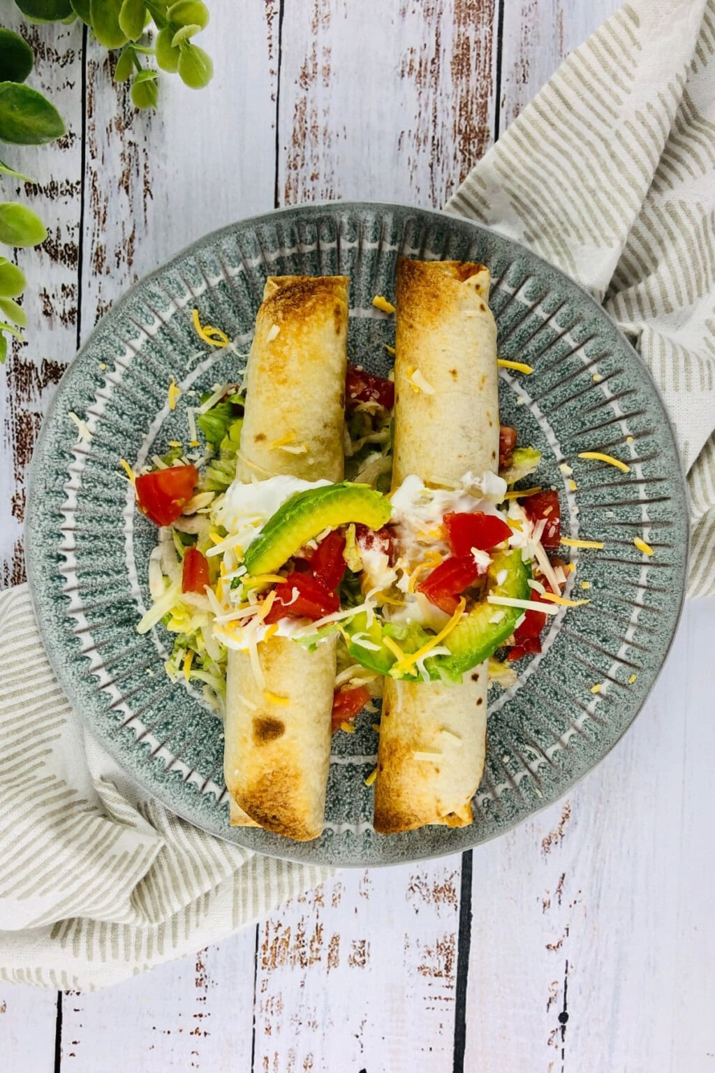 Baked Rolled Tacos (Ready in 20 Minutes!) - Kim Schob