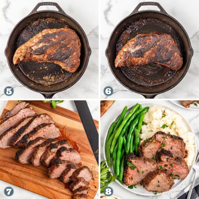 Baked Tri Tip Recipe (How To Cook Steak In The Oven) - Kim Schob