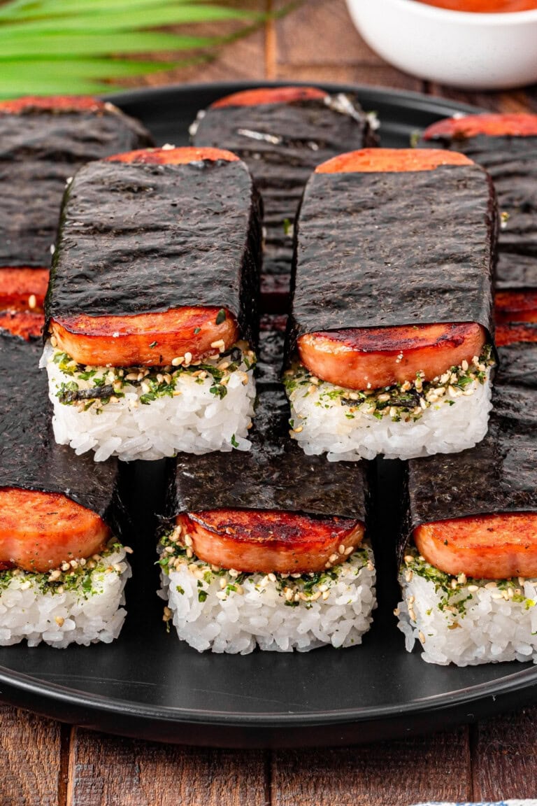 Easy Hawaiian Spam Musubi With Sushi Nori Seaweed - Kim Schob