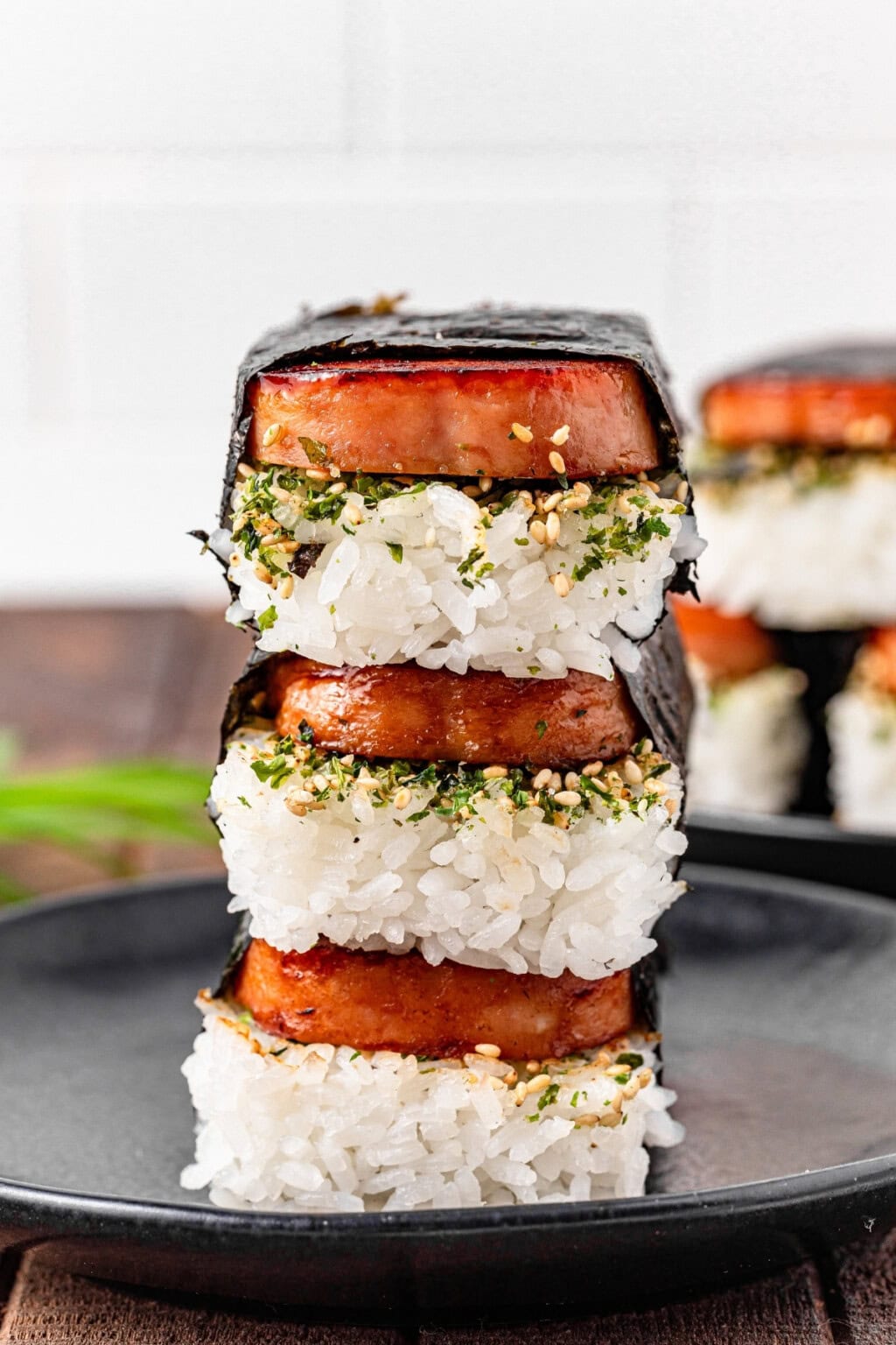 Easy Hawaiian Spam Musubi With Sushi Nori Seaweed - Kim Schob