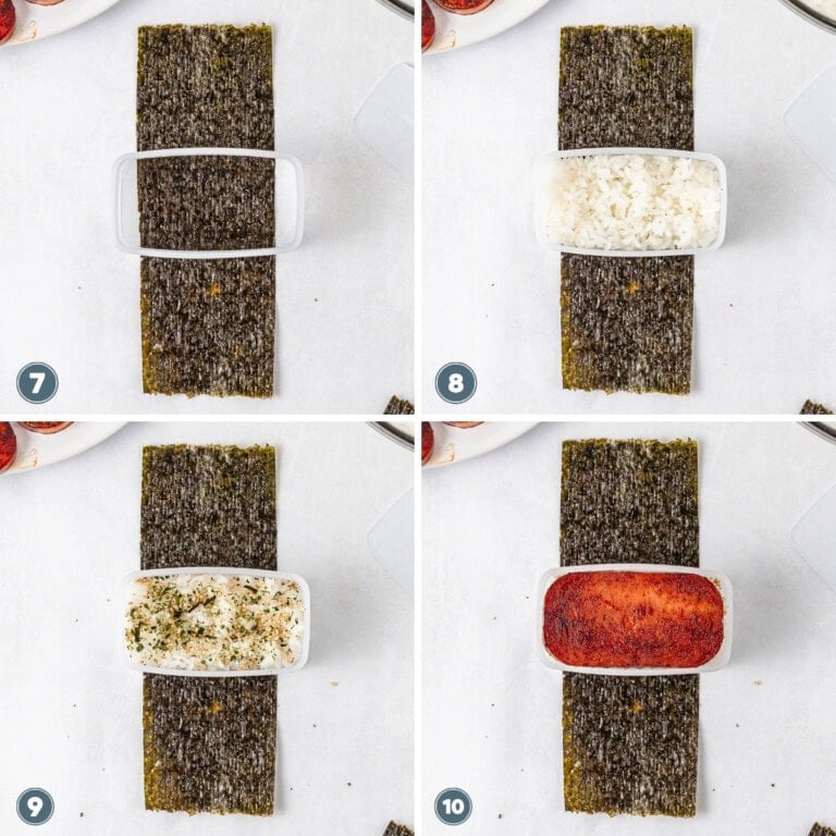 Easy Hawaiian Spam Musubi With Sushi Nori Seaweed - Kim Schob