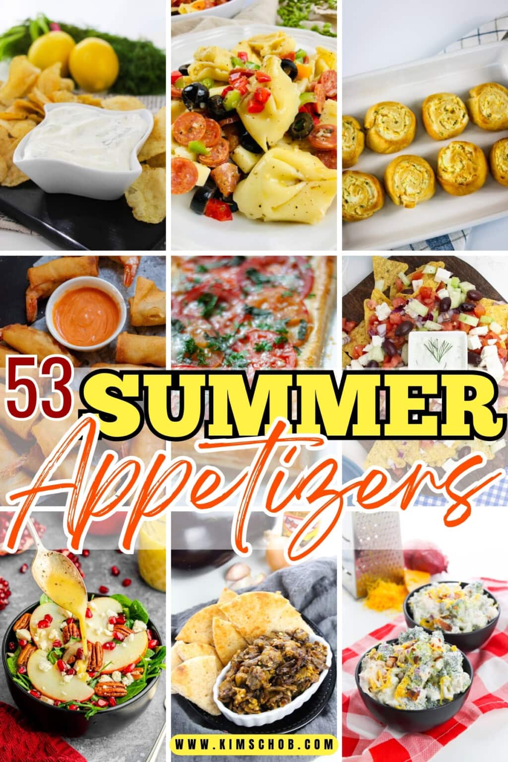 53 Easy Summer Appetizers For Your Next Outdoor Party - Kim Schob