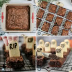 RIP Graveyard Brownies For A Spooky Halloween Treat - Kim Schob