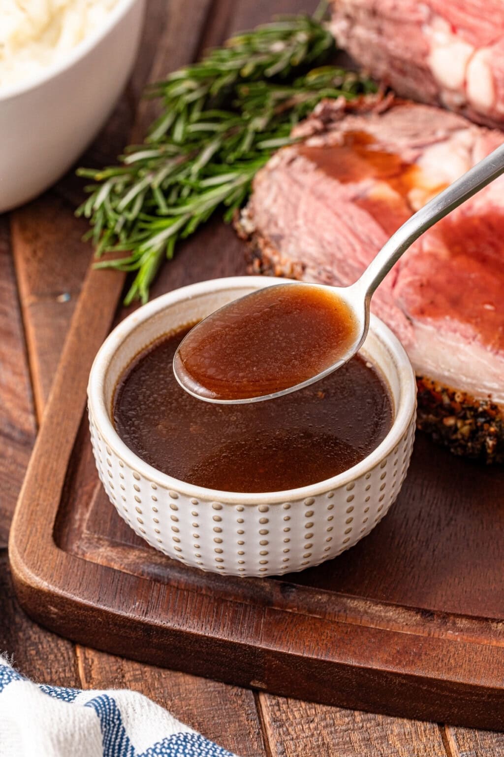 Homemade Au Jus Recipe With Drippings - Kim Schob
