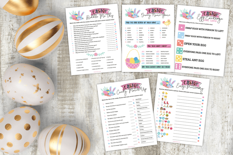 Free Printable Easter Games for Kids - Kim Schob