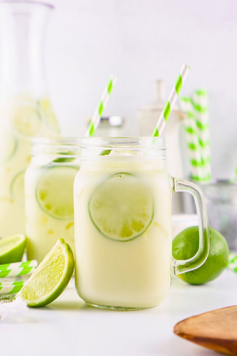Brazilian Lemonade Recipe (Limeade) - Kim Schob