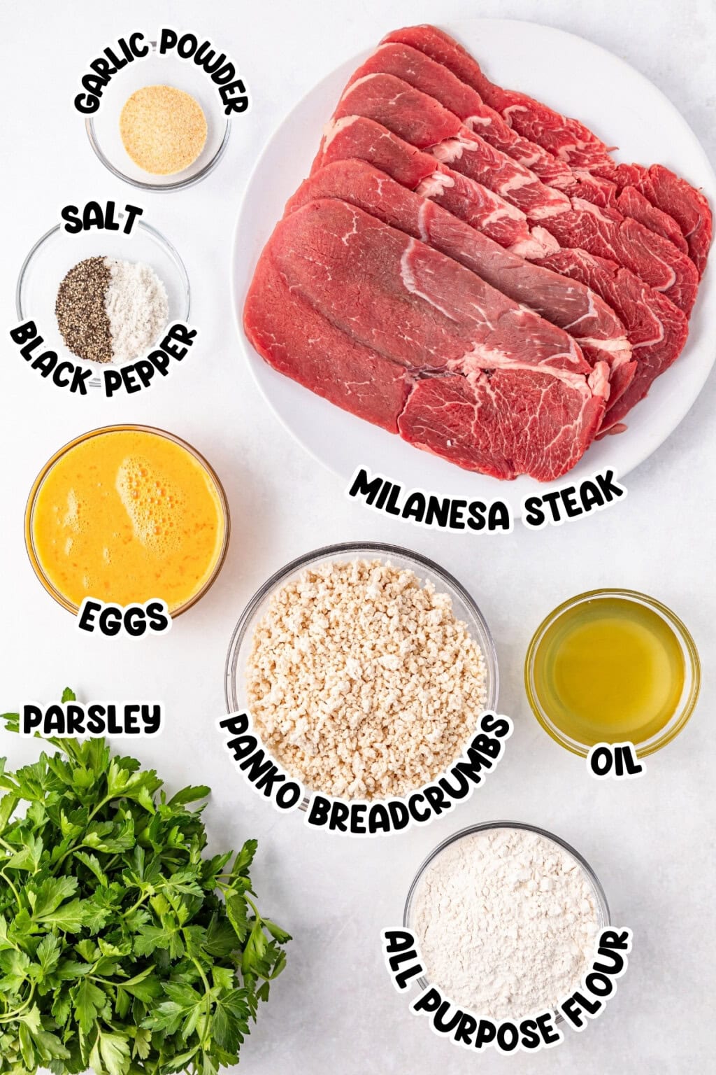 Beef Milanesa Steak Recipe - Kim Schob