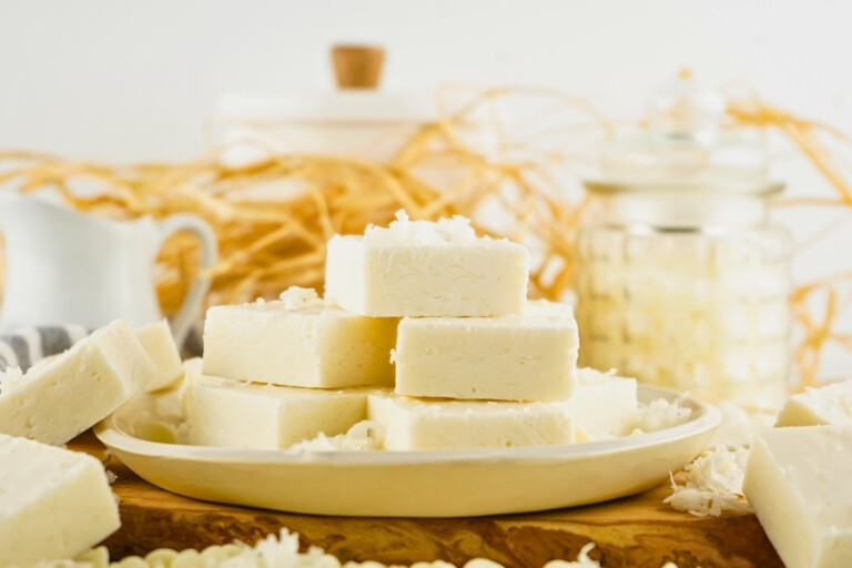 Easy Coconut Fudge Recipe - Kim Schob