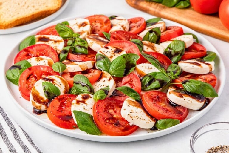 Easy Caprese Salad Recipe - Kim Schob