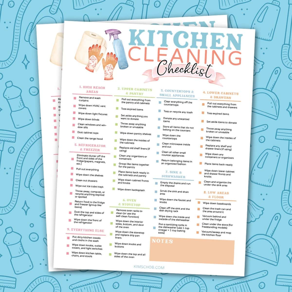Ultimate Kitchen Cleaning Checklist: Daily, Weekly, and Monthly Tasks ...
