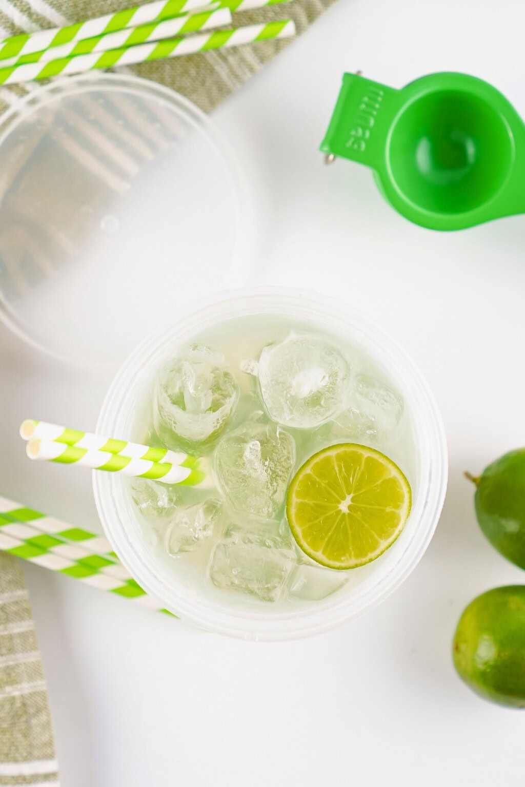 Easy Homemade Limeade (Fair Style Limeade) - Kim Schob