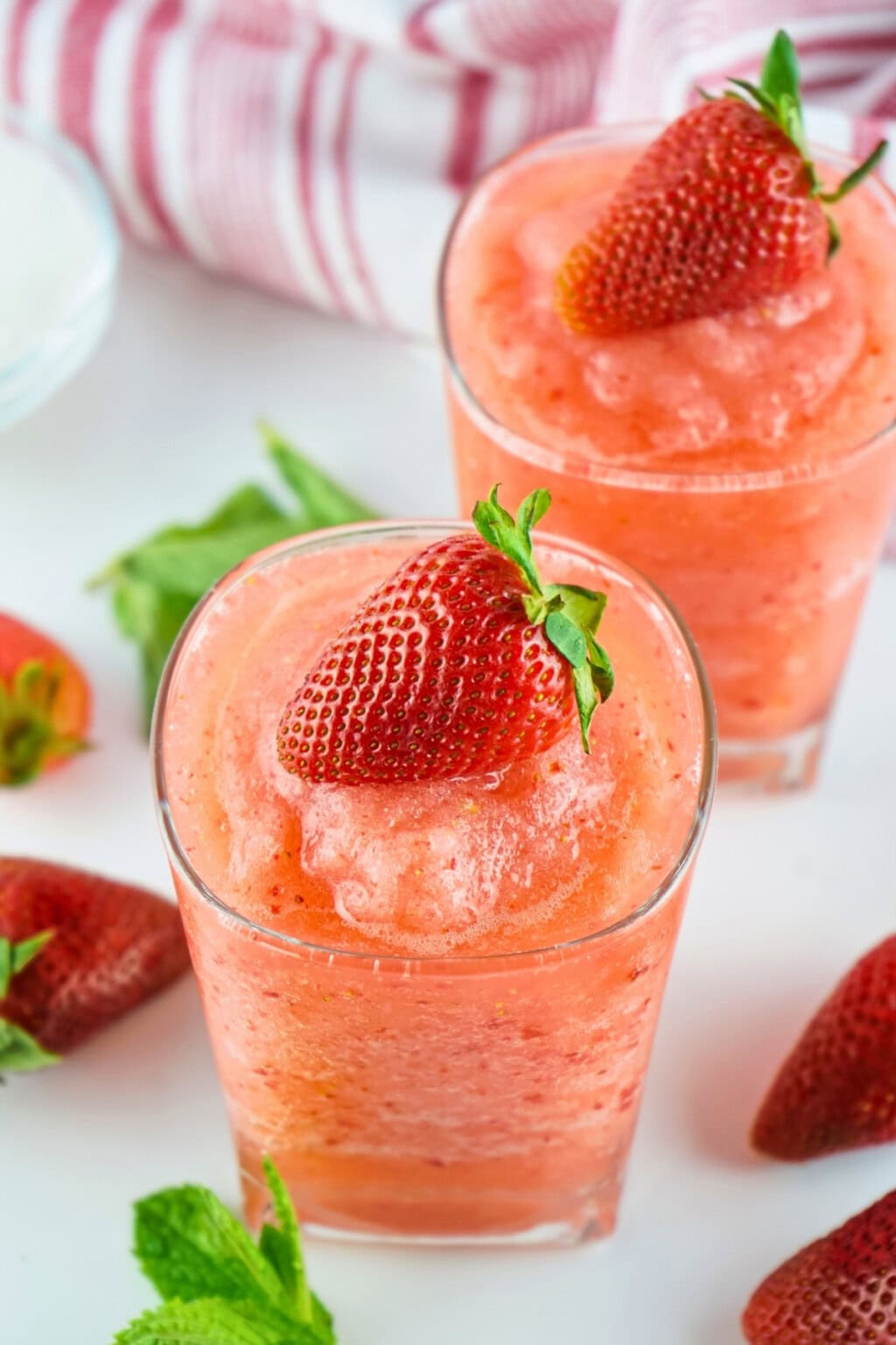 Virgin Strawberry Daiquiri Recipe - Kim Schob
