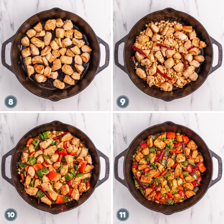 Easy Kung Pao Chicken Recipe - Kim Schob