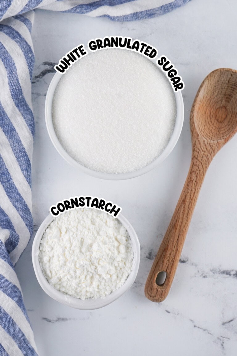 How to Make Powdered Sugar (Just 2 Ingredients!) - Kim Schob