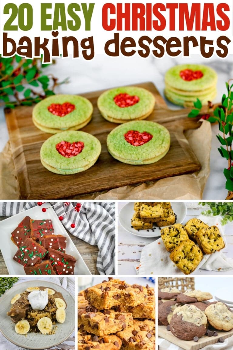 20 Easy Christmas Baking Desserts (Quick Holiday Treats) - Kim Schob