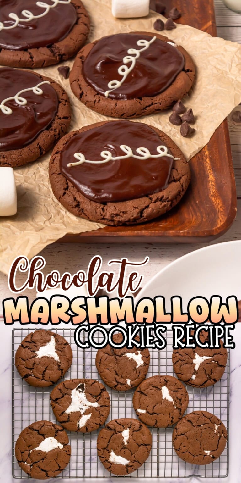 Crumbl Copycat Chocolate Mallow Cupcake Cookies - Kim Schob